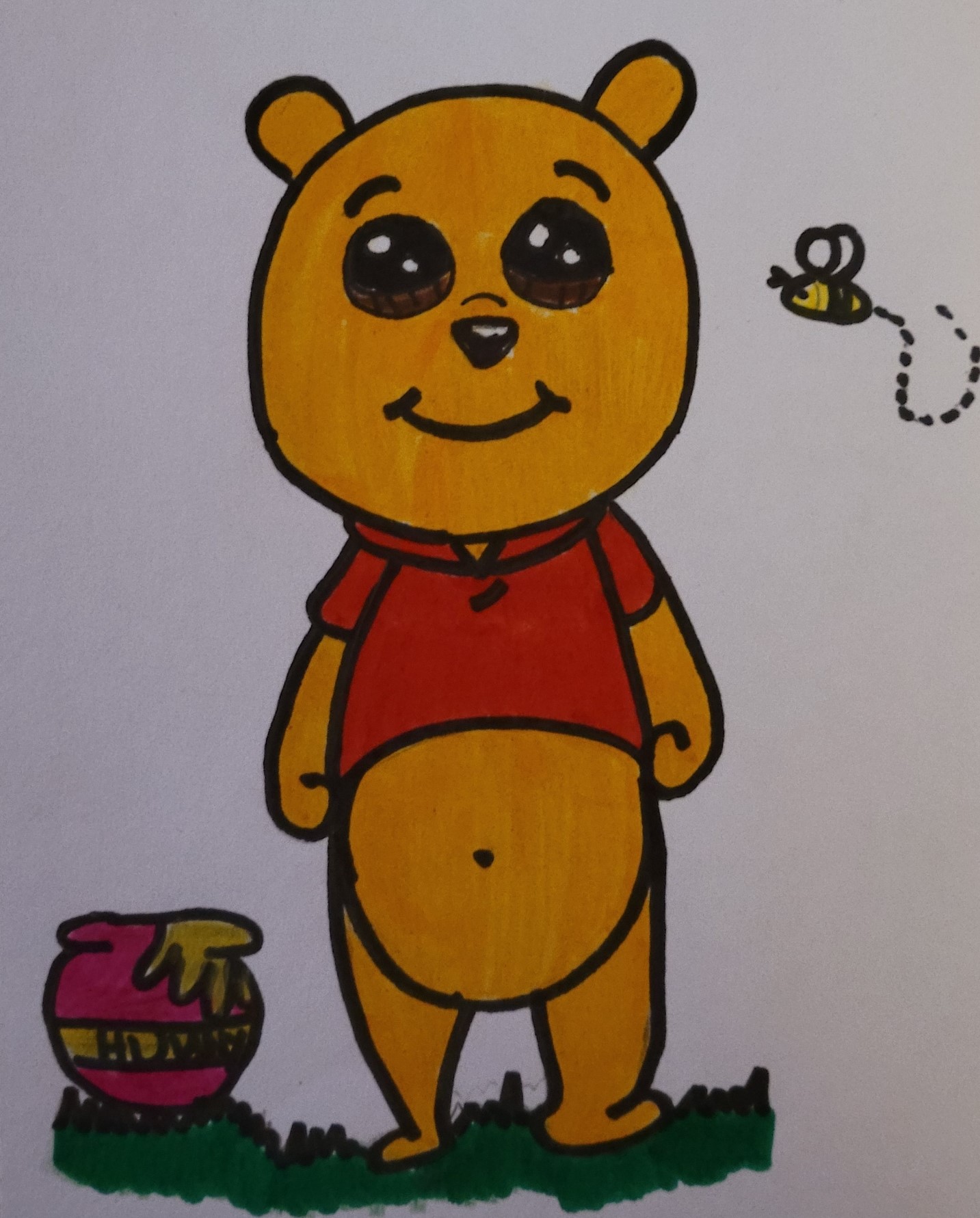 Artwork- Skinny Winnie The Pooh – M.A.D. Works