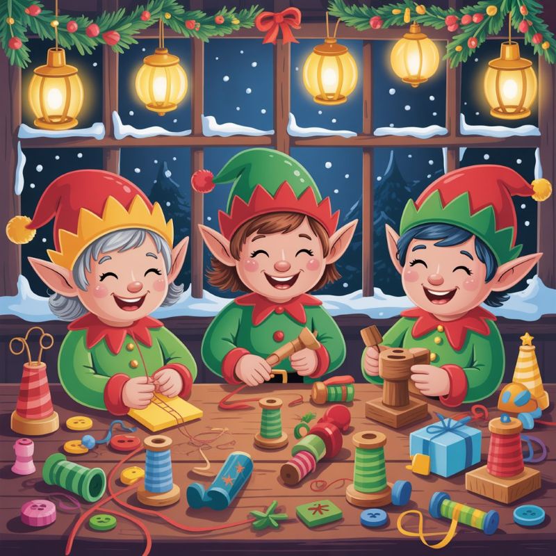 The Jolly Elves of the North- A Collaboration – M.A.D. Works